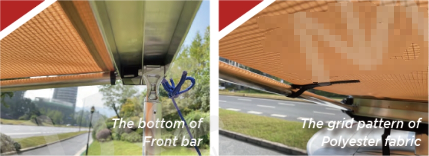 Roof Rack Car Side Awning - DS Shading