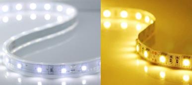 Full Cassette Retractable Awning with LED Lighting - DS003 WHITE